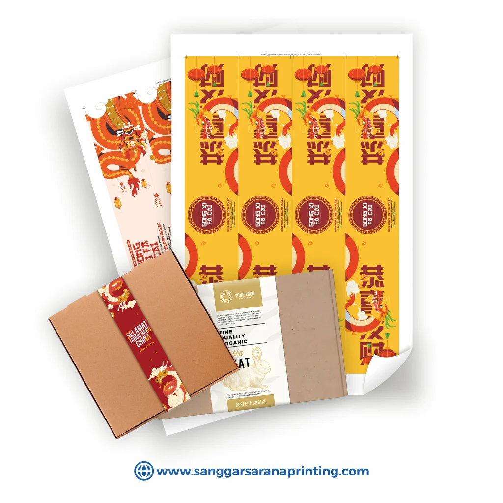 Sticker Paper Belt - Sanggar Sarana Printing